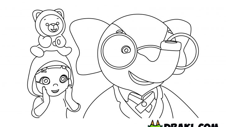 Rainbow Ruby Coloring Page Archives - DRAKL